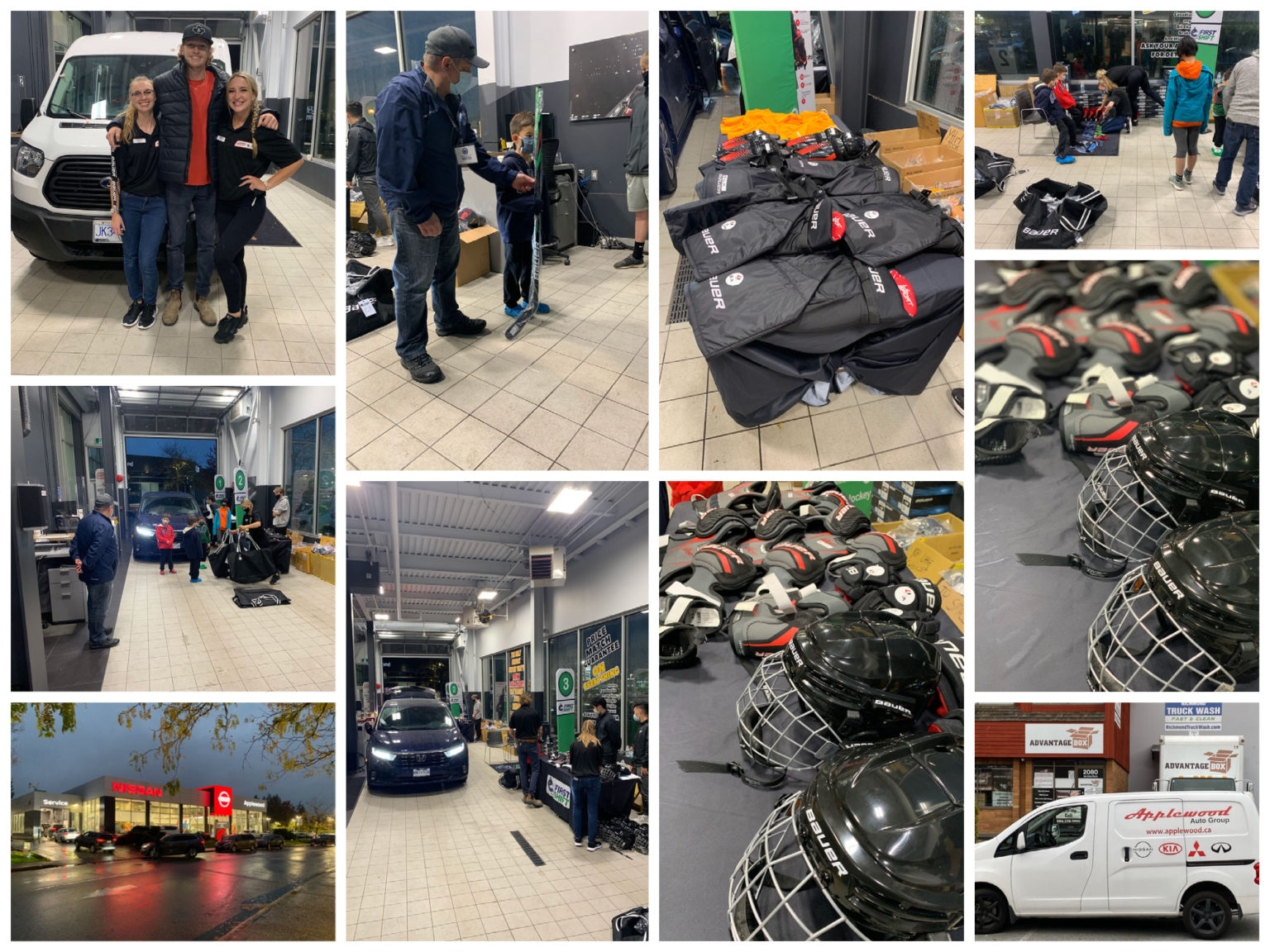 First Shift Welcome Night with Applewood Nissan - Richmond Jets MHA