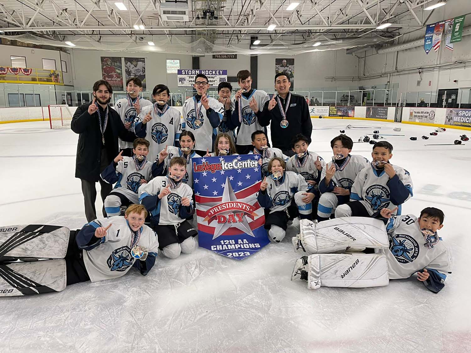 Richmond Jets U13A1 win in Vegas - Richmond Jets MHA